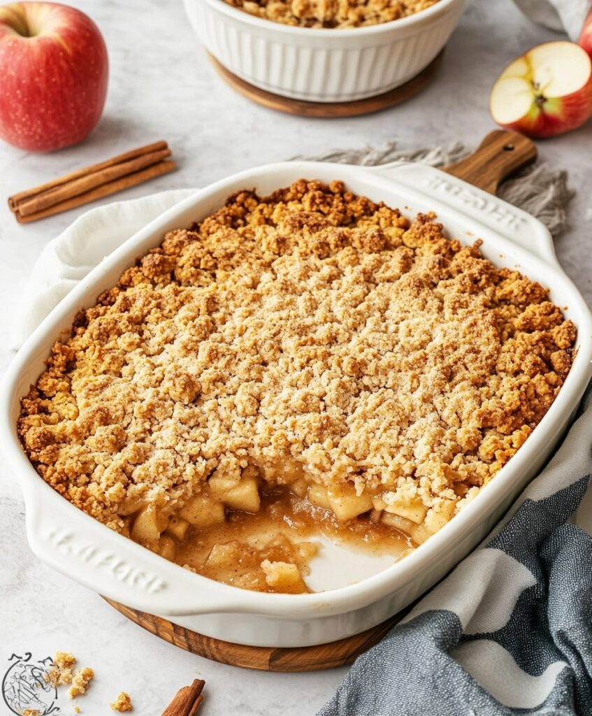 Simple Apple Crumble Recipe - toprecipelist.com