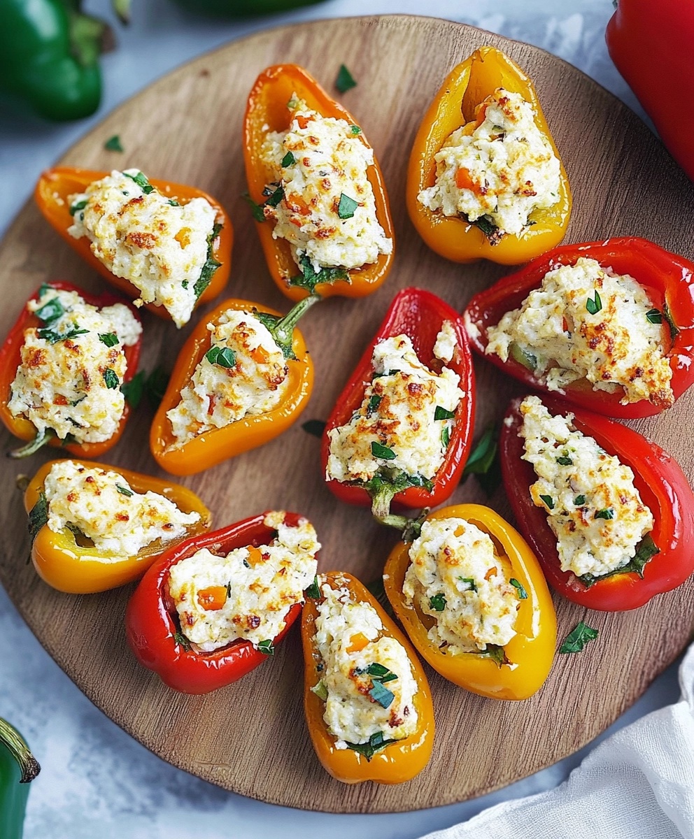 Cream Cheese Stuffed Mini Peppers Recipe - toprecipelist.com