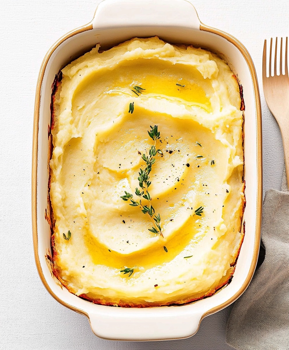 Creamiest Baked Mashed Potatoes Recipe - toprecipelist.com
