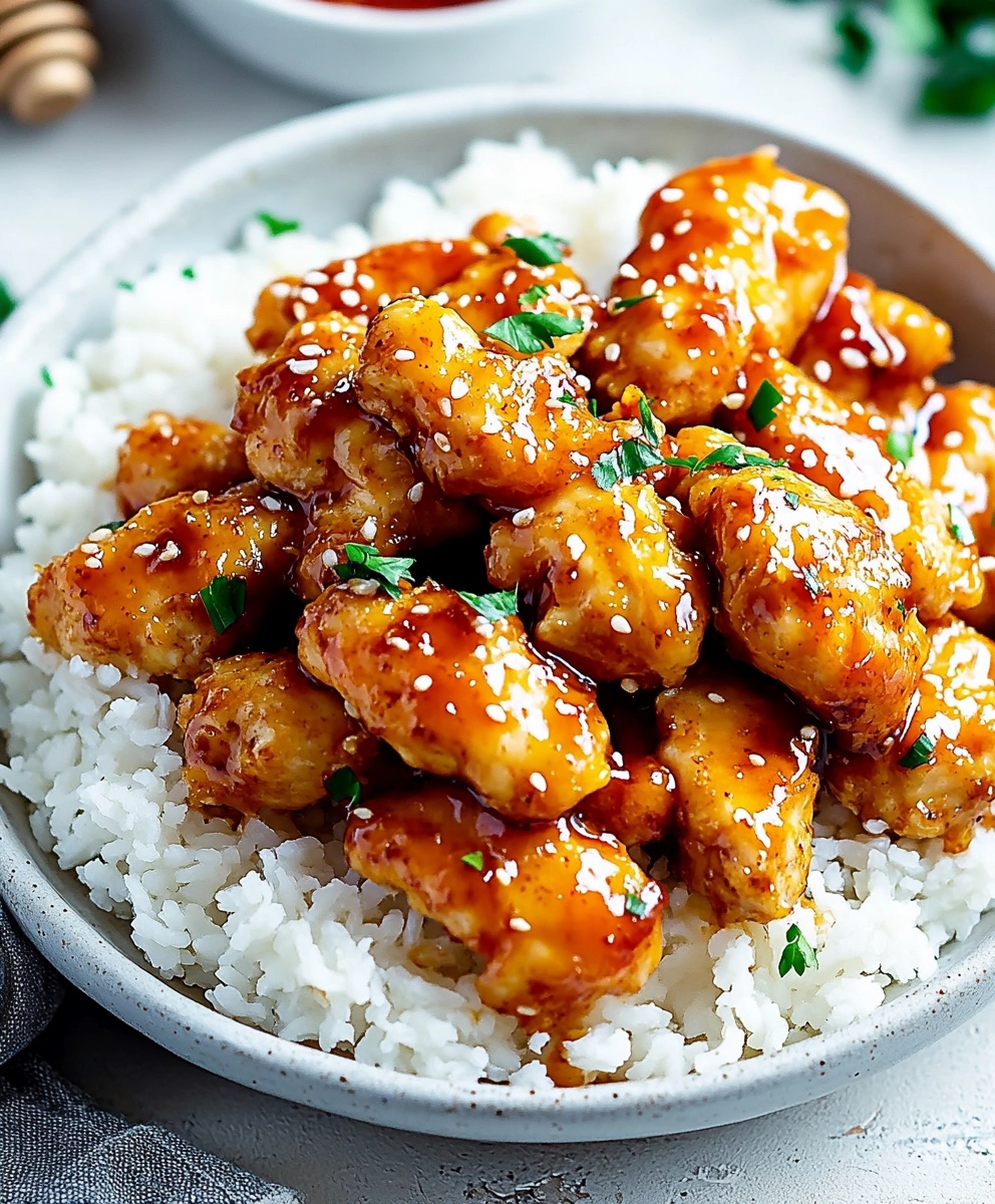Honey Garlic Chicken Recipe - toprecipelist.com