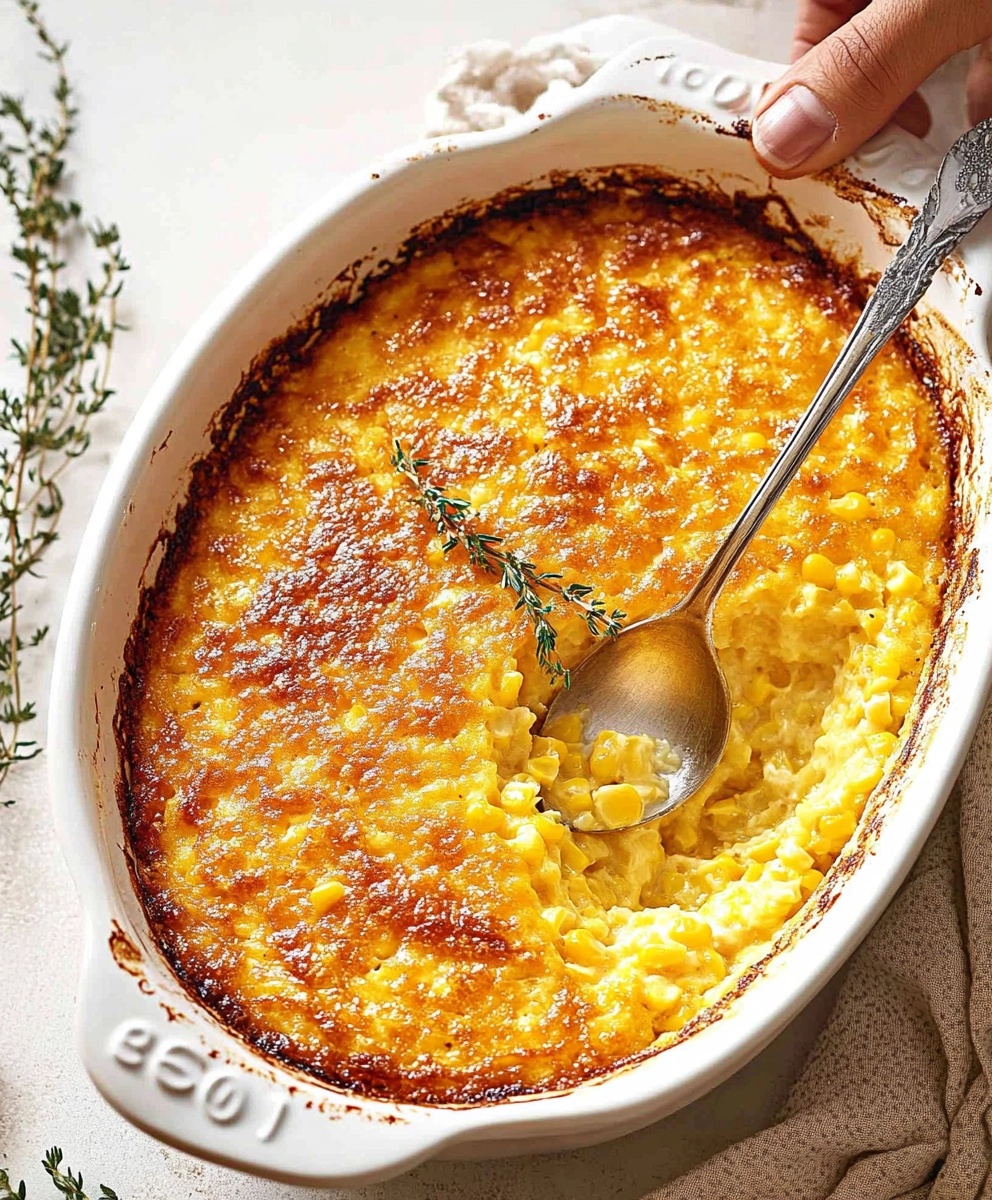 Sweet Corn Pudding Recipe - toprecipelist.com