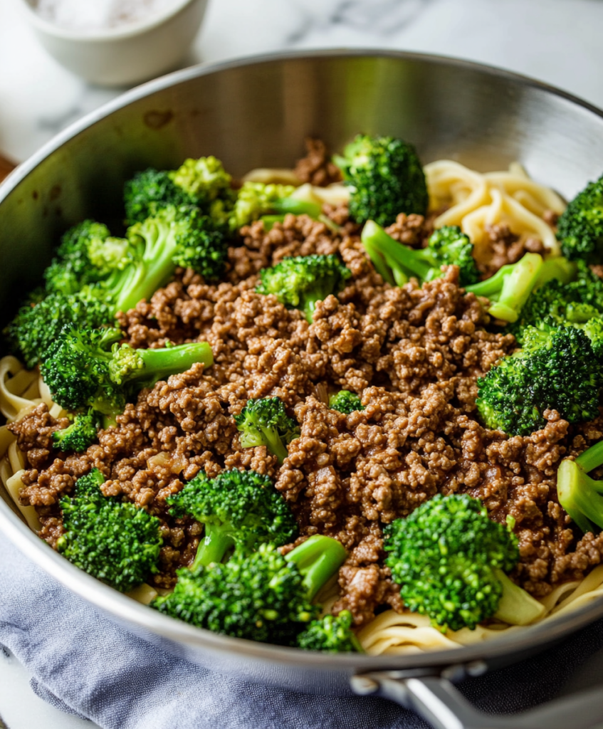 Ground Beef And Broccoli Recipe - toprecipelist.com