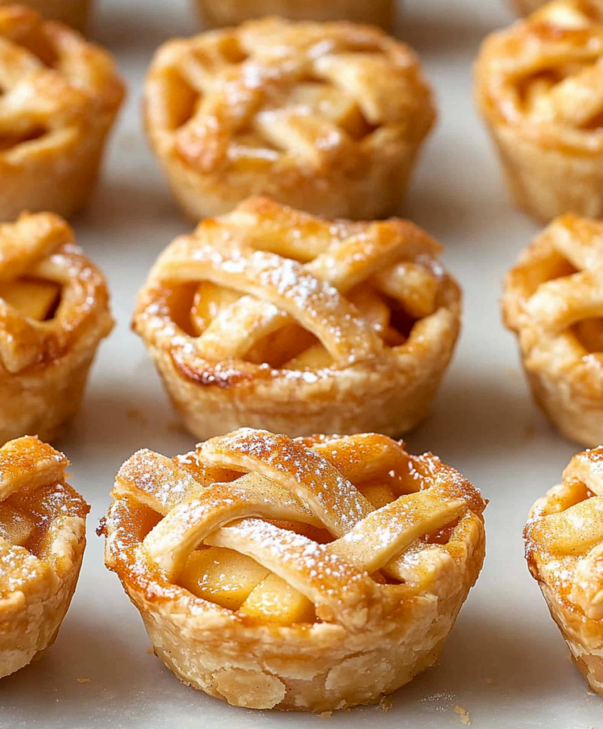 Muffin Tin Mini Apple Pies Recipe - toprecipelist.com