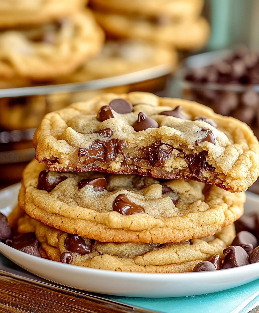 Soft And Chewy Chocolate Chip Cookies Recipe - toprecipelist.com