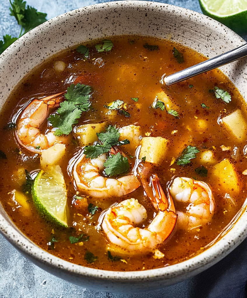 Caldo De Camaron (mexican Shrimp Soup) Recipe - toprecipelist.com