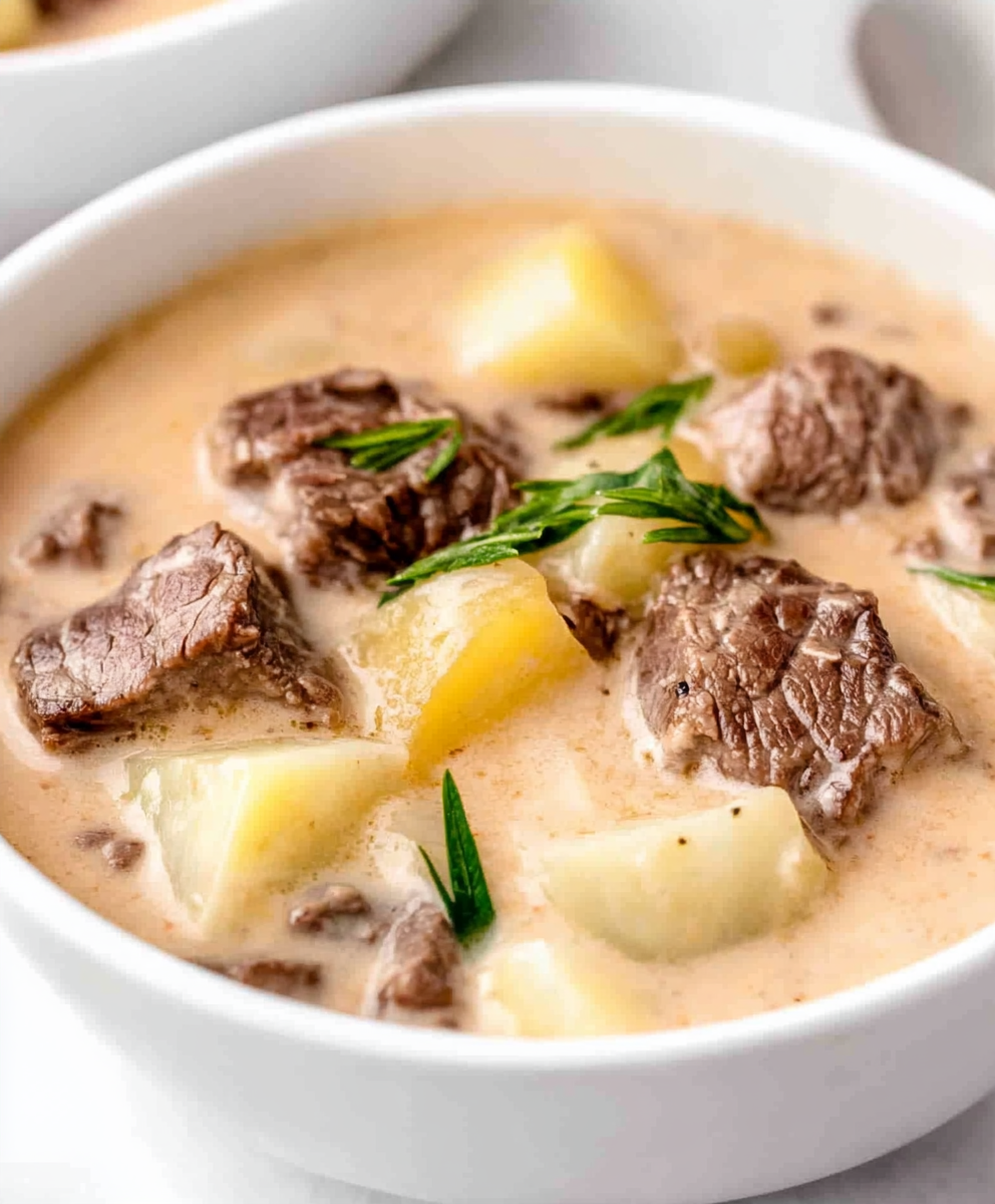 Steak And Potato Soup Recipe - toprecipelist.com