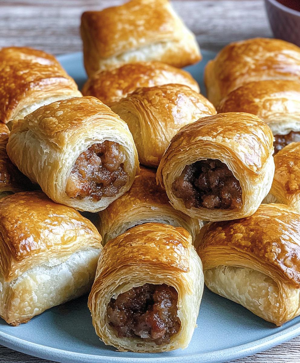 British Sausage Rolls Recipe - toprecipelist.com