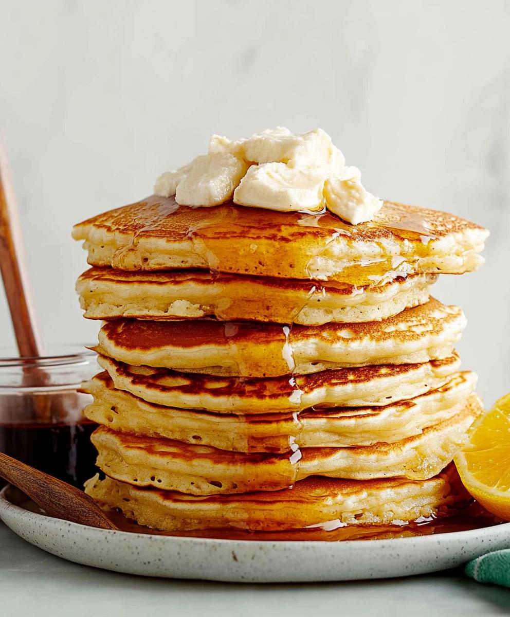 Homemade Pancakes Recipe - toprecipelist.com