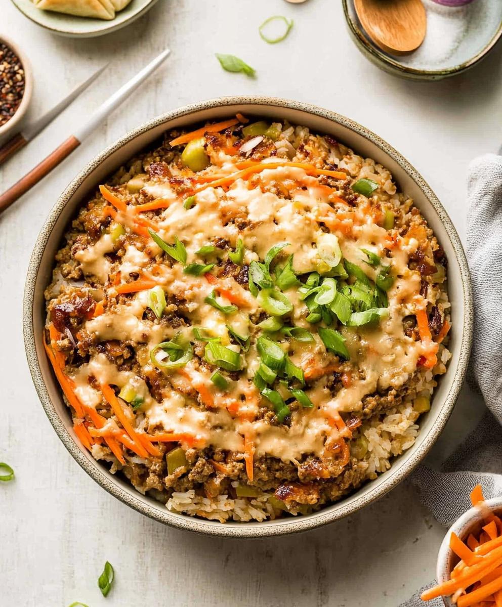 Inside Out Egg Roll In A Bowl Recipe - toprecipelist.com