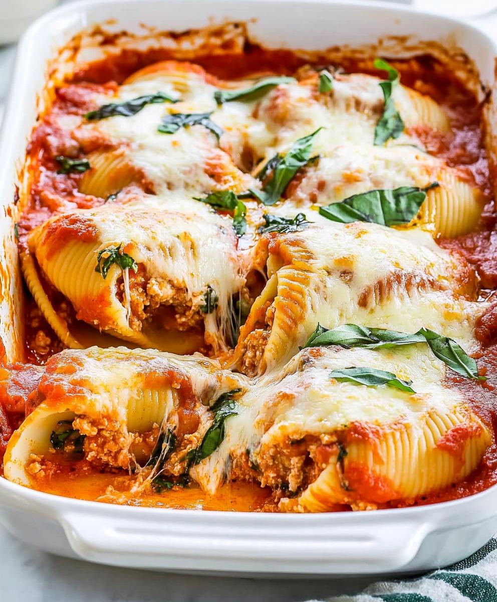 Stuffed Shells Recipe - toprecipelist.com